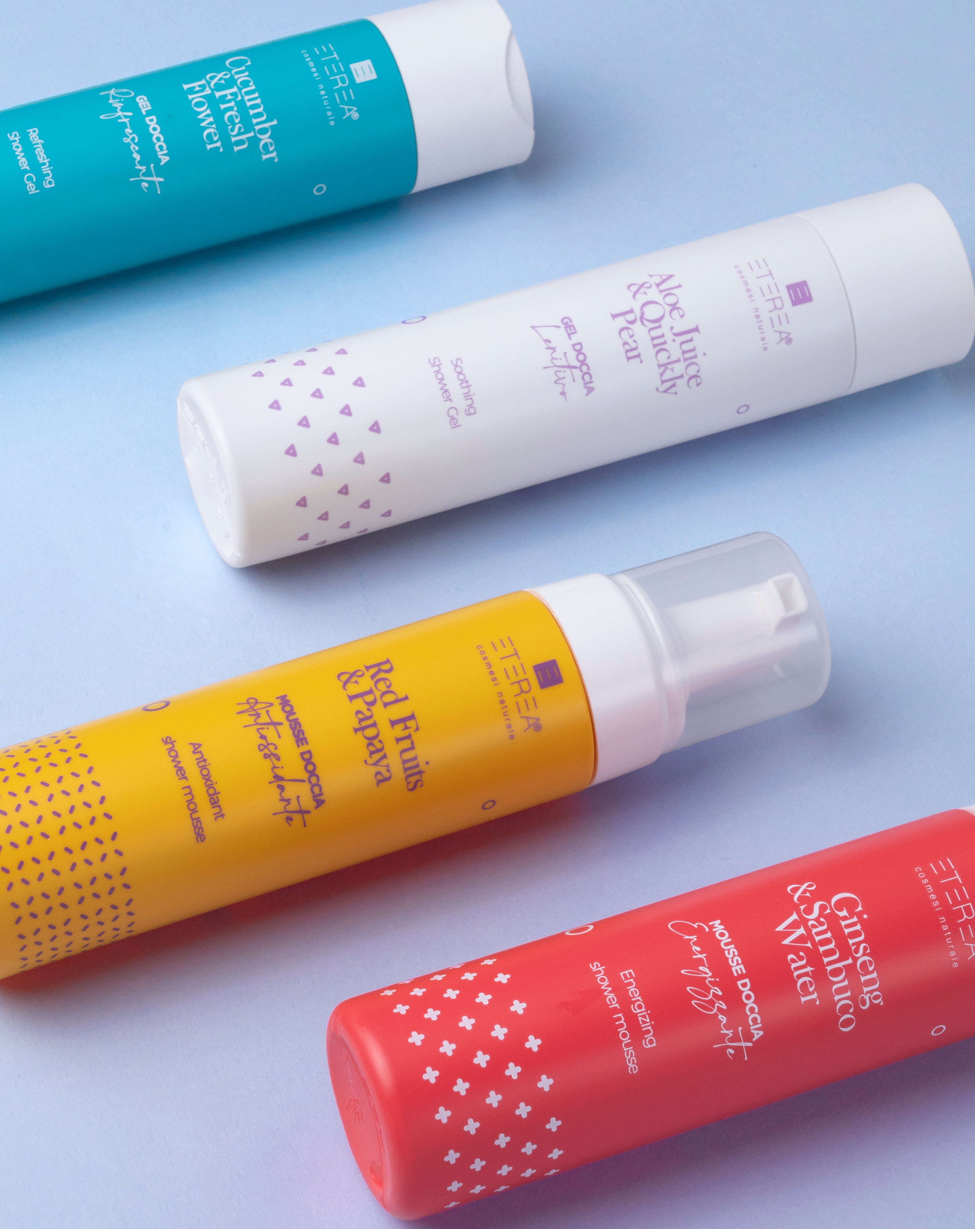 Not Only Foam: 2 shower mousse, 2 shower gel | Eterea Cosmetics